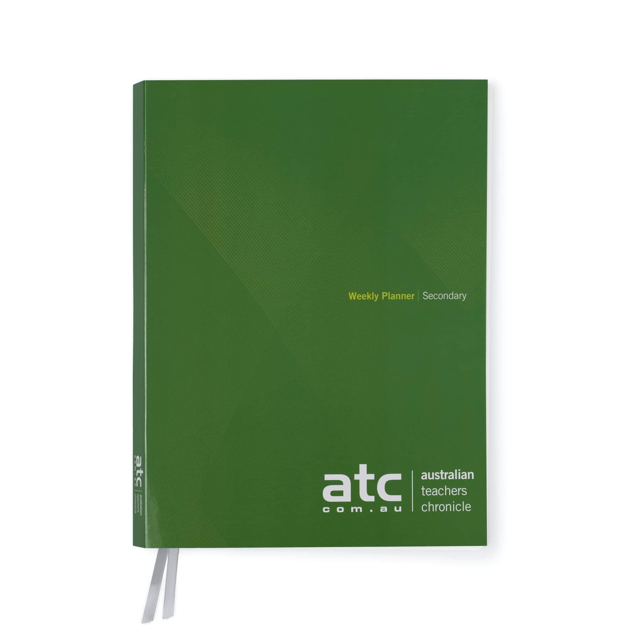 Secondary Weekly Planner Traditional Book - Australian Teachers Chronicle